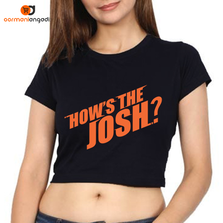How’s The Josh? Crop Top - 100% cotton - Oormani Angadi